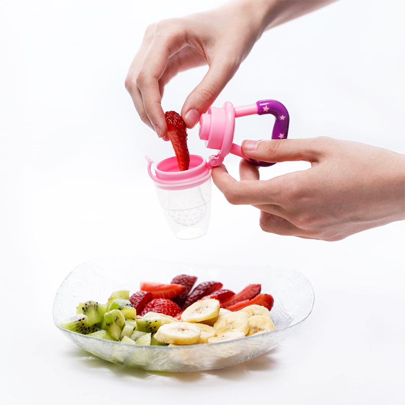 Smart Baby Silicone Food And Fruit Feeder – Pink – Babyswiki