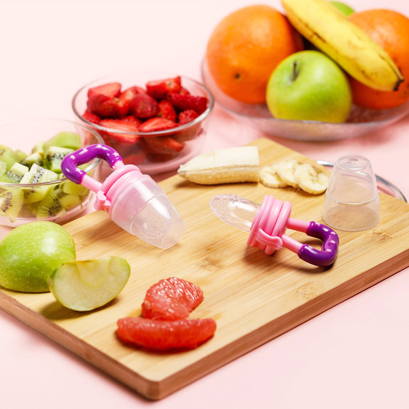 Smart Baby Silicone Food And Fruit Feeder – Pink – Babyswiki